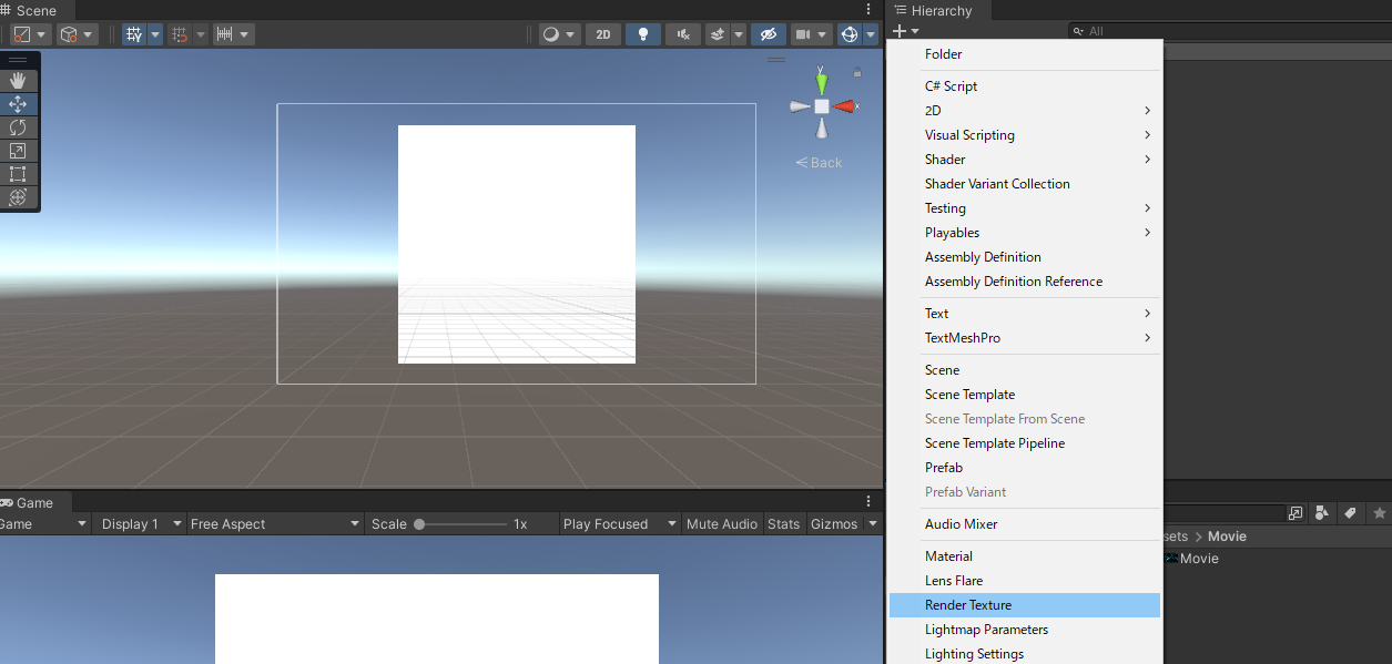 [Unity]Video Playerを使って動画を再生する方法 – LocalRing [個人ゲーム開発ブログ]